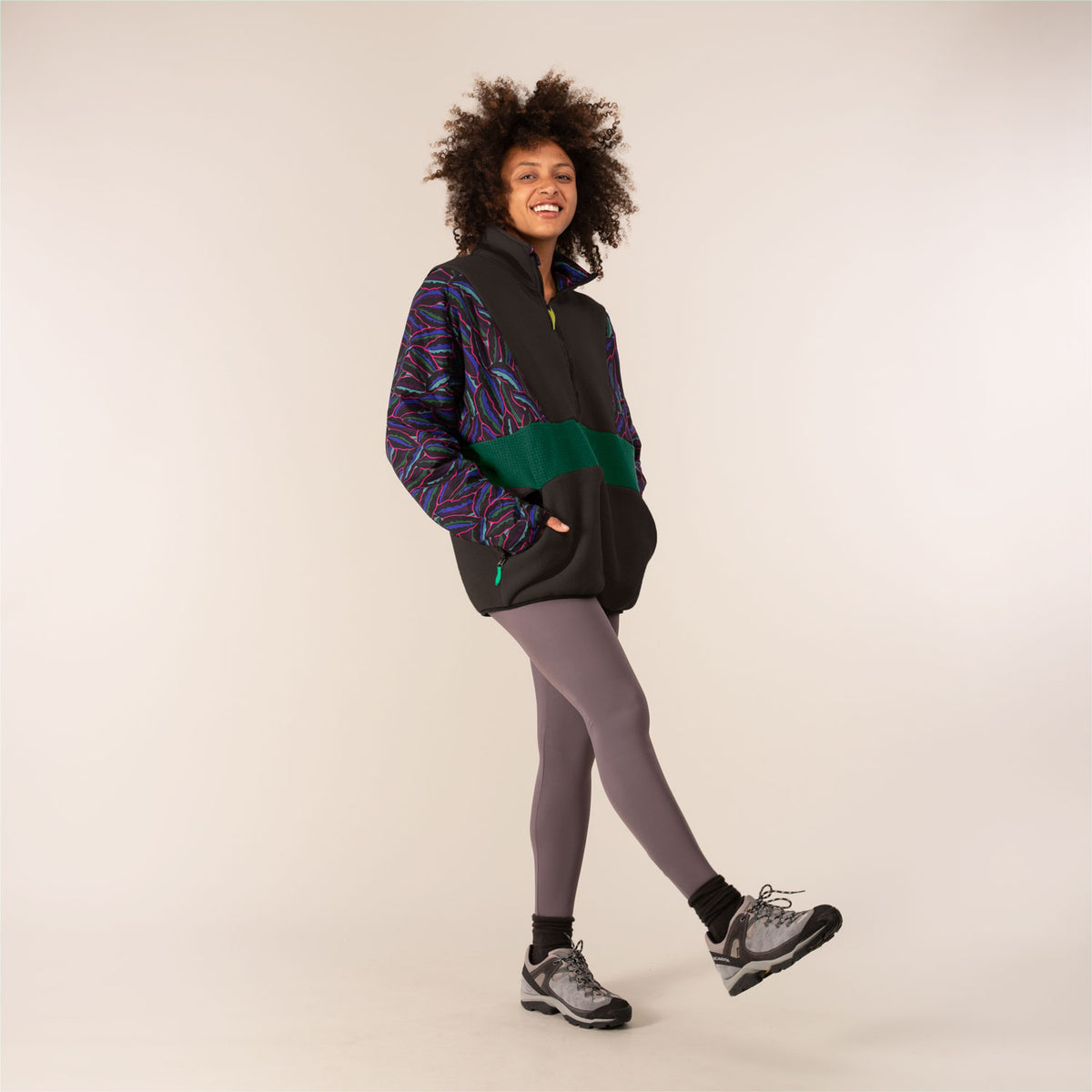 TITAN FOGGY LEGGINGS | Recycled Figure Loving Leggings | 3RD ROCK Clothing