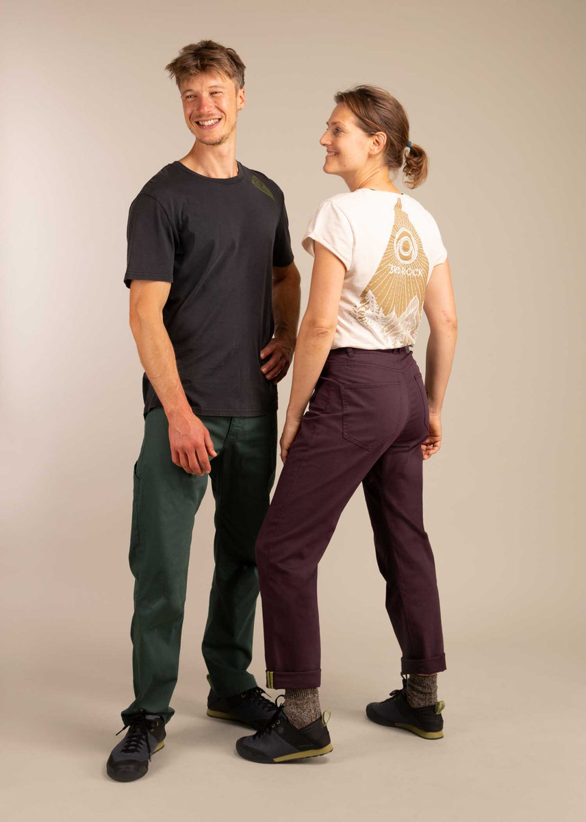 UNISEX JOHNSON TWILL TROUSERS | Organic Cotton Trousers | 3RD ROCK Clothing