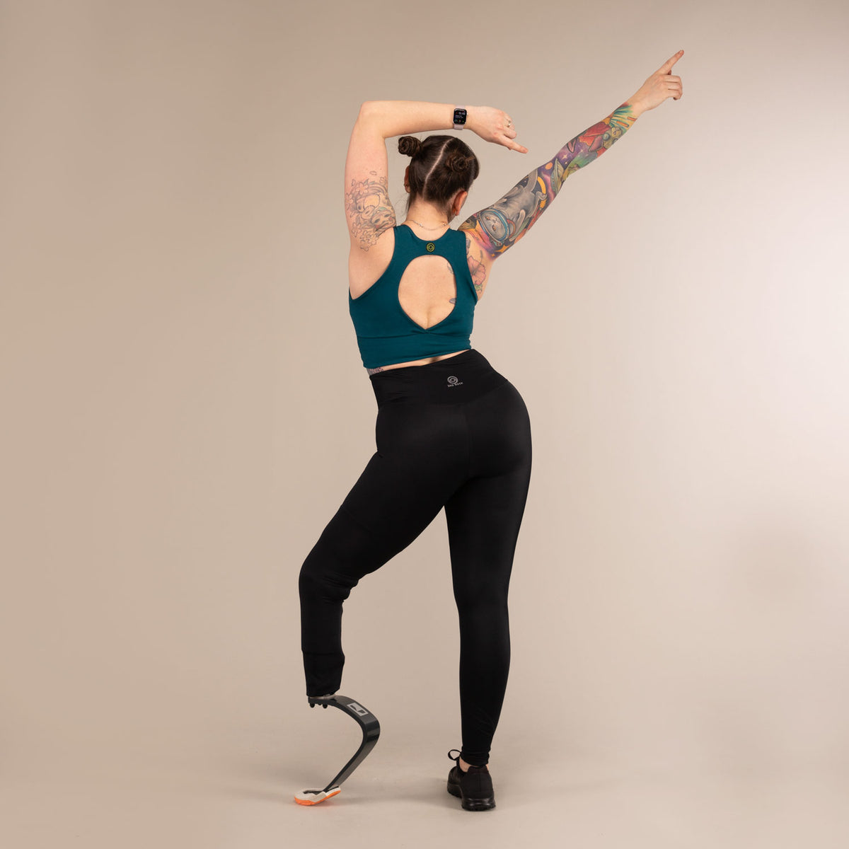 TITAN BLACK LEGGINGS | Recycled Leggings | 3RD ROCK Clothing