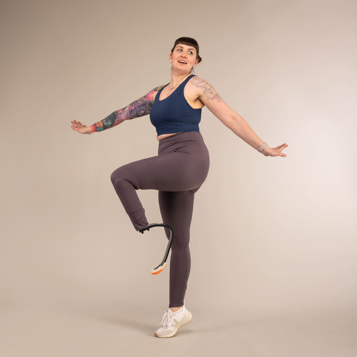 TITAN FOGGY LEGGINGS | Recycled Figure Loving Leggings | 3RD ROCK Clothing